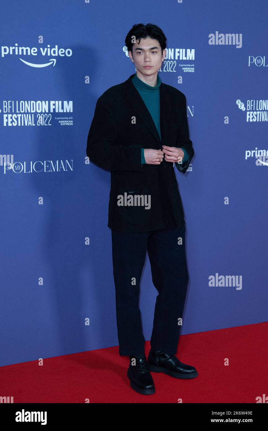 London, UK. 15th Oct, 2022. William Gao attending the My Policeman ...