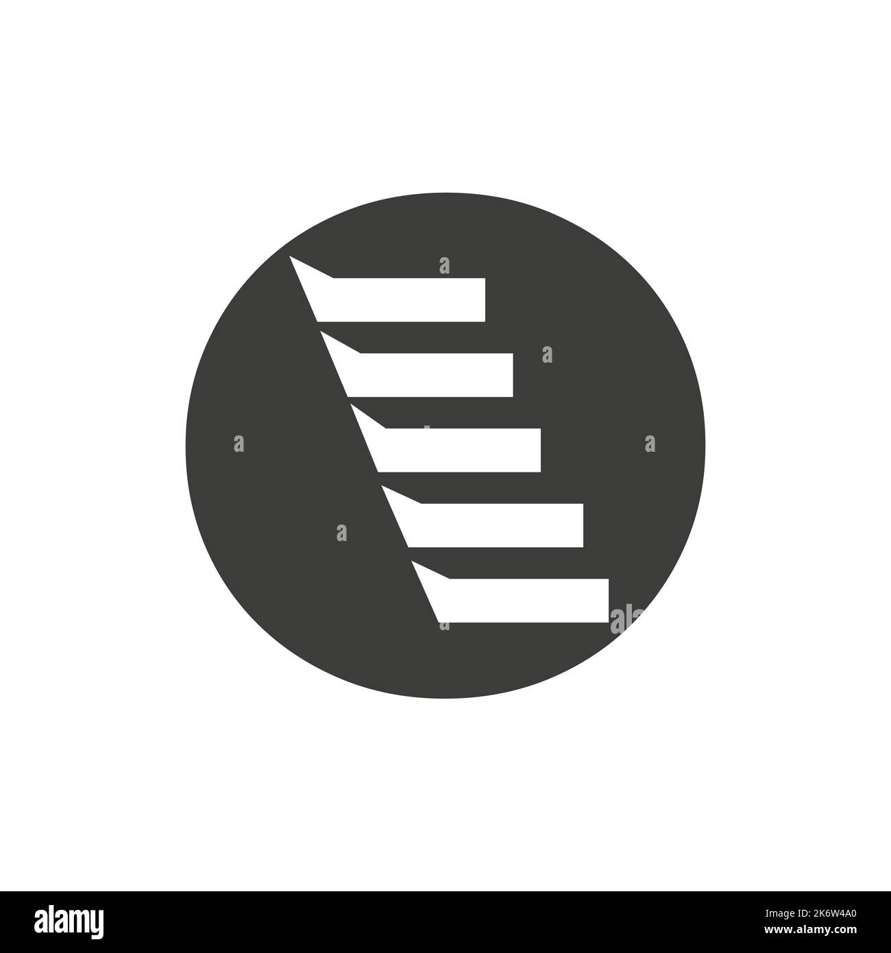 Initial Letter O Stair Logo. Step Logo Symbol Alphabet Based Vector ... Initial Letter O Stair Logo. Step Logo Symbol Alphabet Based Vector ...