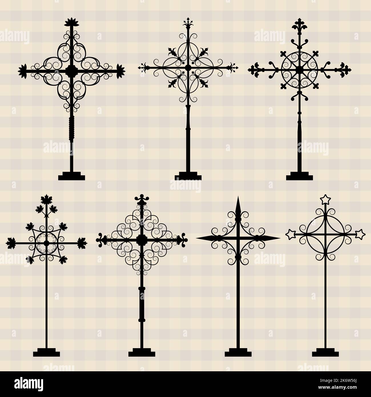 Modern art collage cross hi-res stock photography and images - Alamy