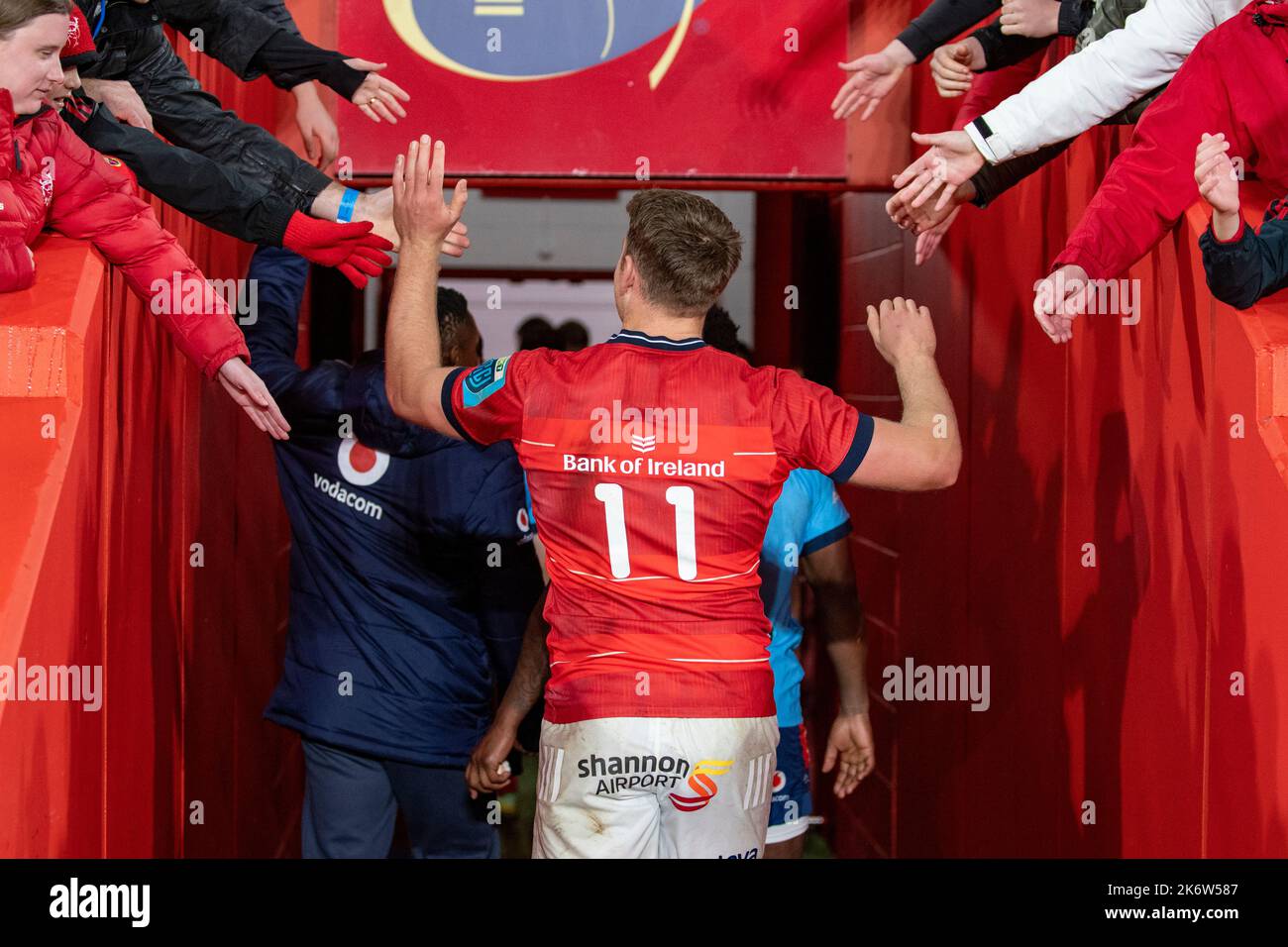 Limerick, Ireland. 16th Oct, 2022. Liam Coombes of Munster after the ...