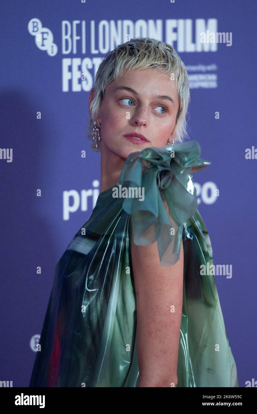 London, UK. 15th Oct, 2022. Emma Corrin attending the My Policeman ...