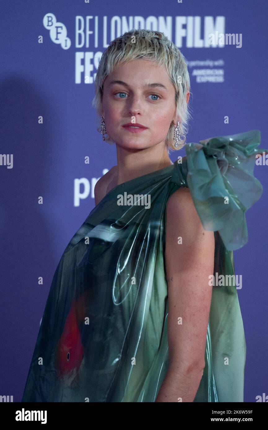 London, UK. 15th Oct, 2022. Emma Corrin attending the My Policeman ...