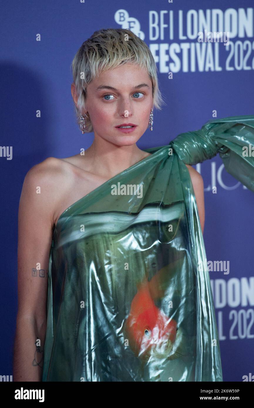 London, UK. 15th Oct, 2022. Emma Corrin attending the My Policeman ...