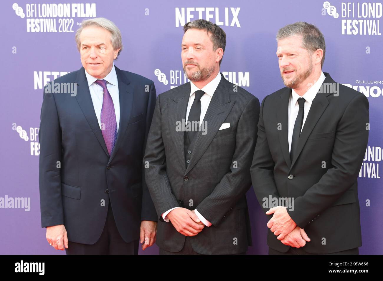 London, UK. 15th Oct, 2022. Corey Campodonico, Alex Bukley and Gary ...