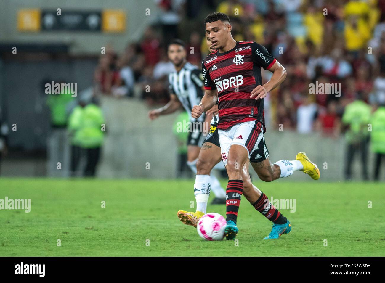 Rio, Brazil - october 15, 2022 - match between Flamengo vs Atletico MG ...