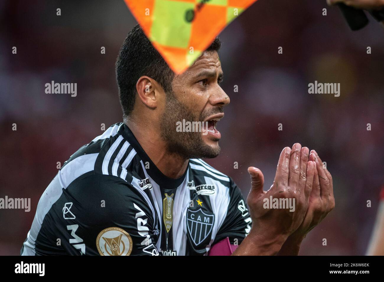 Rio, Brazil - october 15, 2022 - Hulk player in match between Flamengo ...