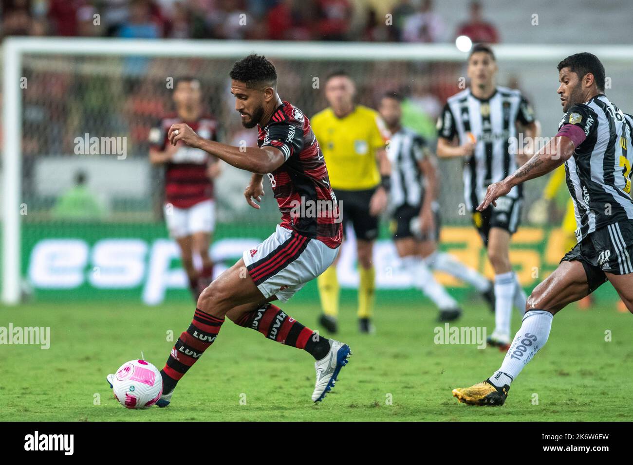 Rio, Brazil - october 15, 2022 - Pablo player in match between Flamengo ...