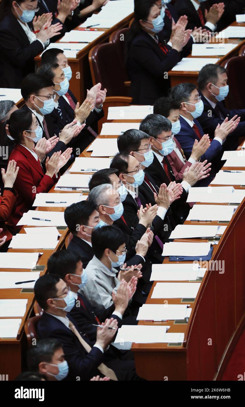 Beijing, China. 16th Oct, 2022. The 20th National Congress of the ...