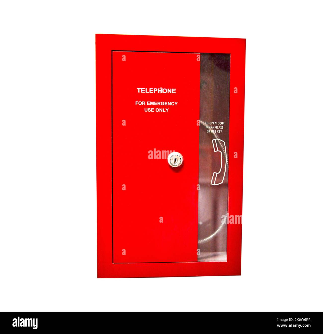 In case of emergency phone Cut Out Stock Images & Pictures - Alamy