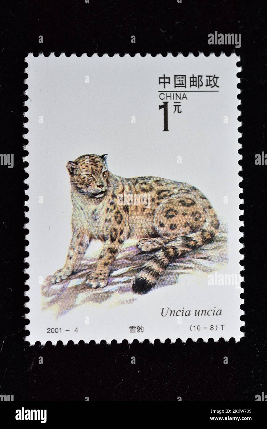 CHINA - CIRCA 2001: A stamp printed in China shows 2001-4, Scott 3091 ...
