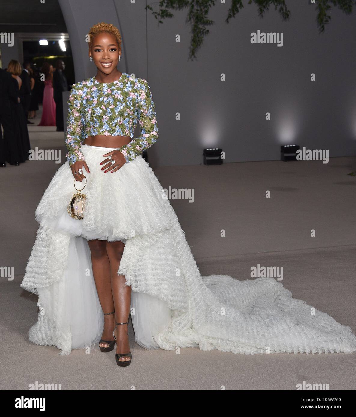 Thuso Mbedu arriving at The Second Annual Academy Museum Gala held at ...