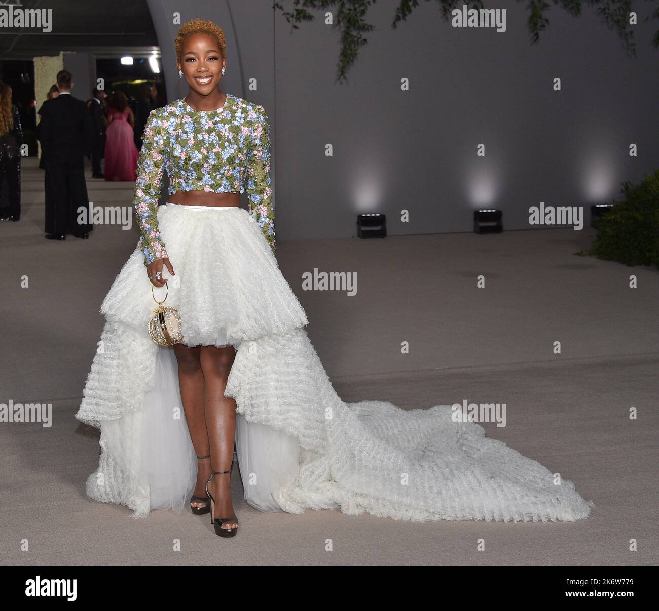 Thuso Mbedu arriving at The Second Annual Academy Museum Gala held at ...