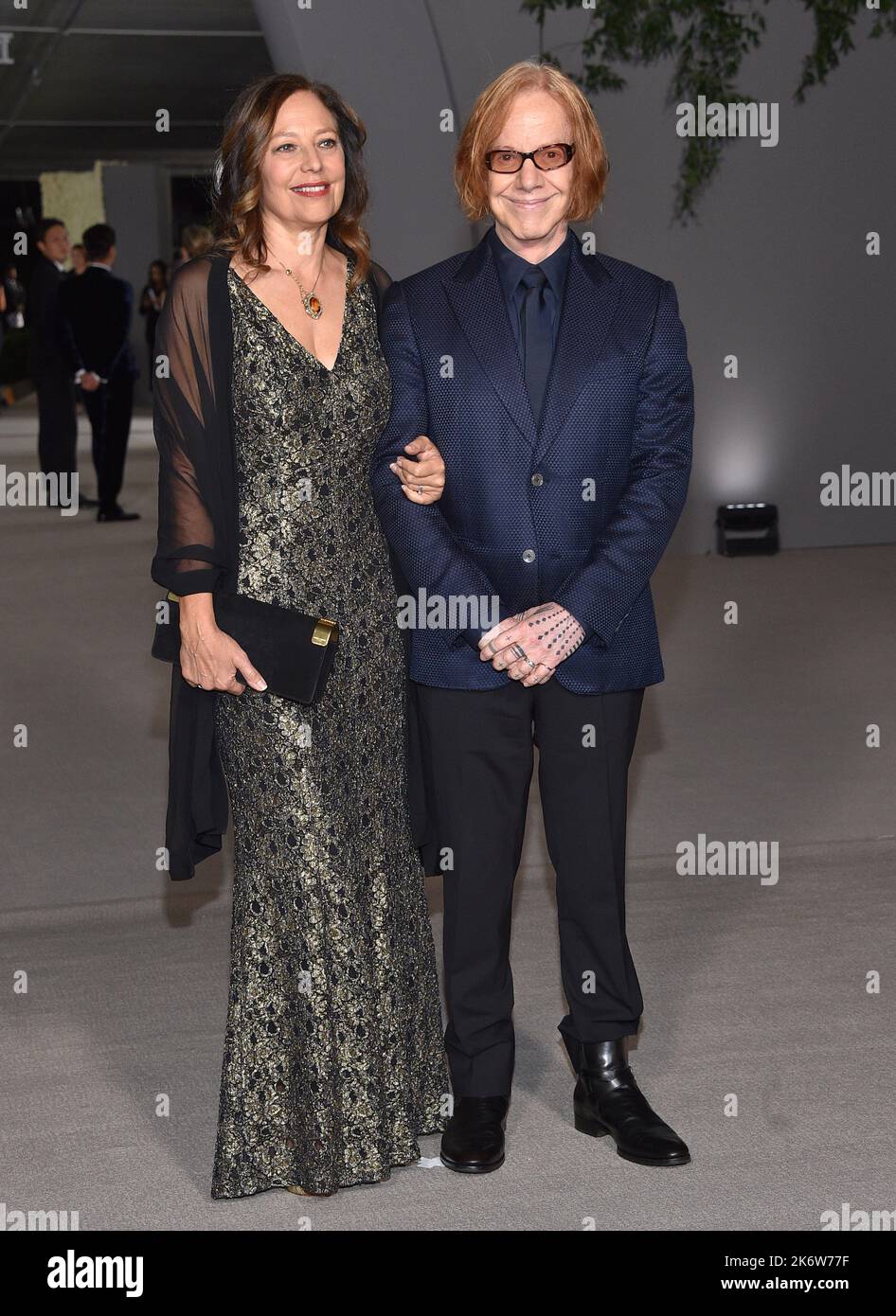 Laura Engel and Danny Elfman arriving at The Second Annual Academy ...