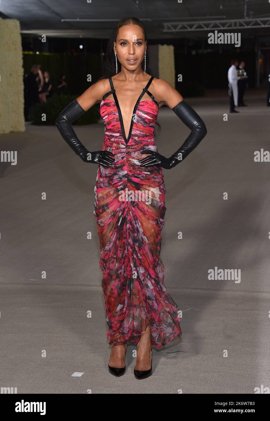 Kerry Washington arriving at The Second Annual Academy Museum Gala held ...