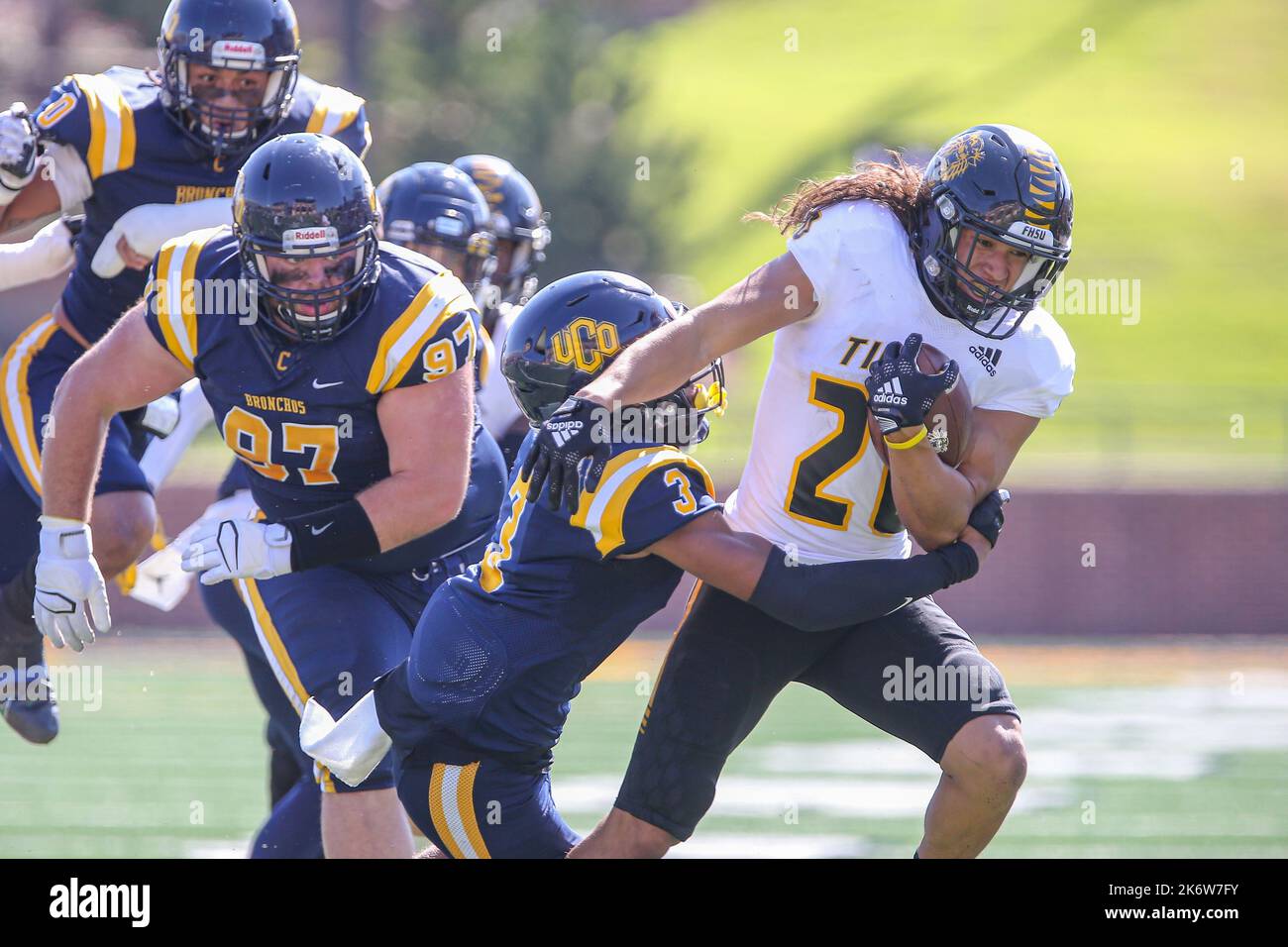 Edmond, OK, USA. 15th Oct, 2022. Ft Hays State University Tigers ...