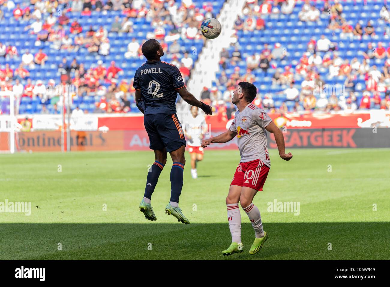 Alvas Powell (2) of FC Cincinnati controls air ball during Audi 2022 ...