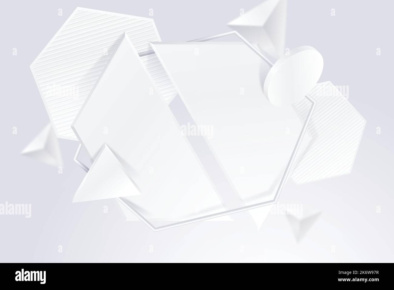 realistic white monochrome background vector design illustration Stock ...