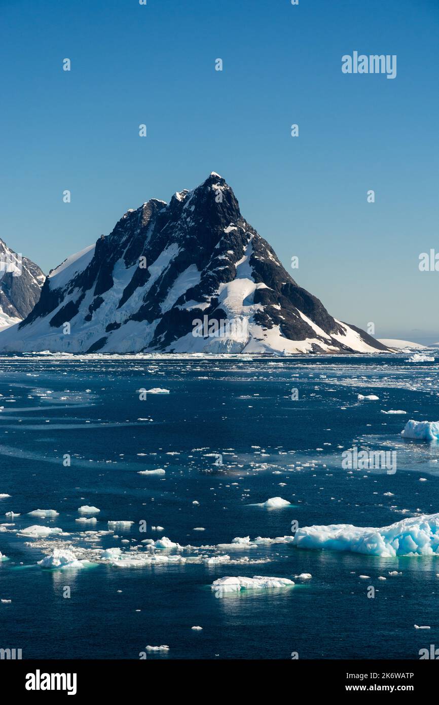 booth island on western side of lemaire channel (kodak gap, kodak alley ...