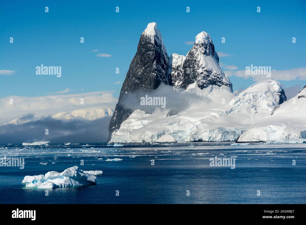 una peaks (una's tits) formerly known as cape renard towers. twin ice ...