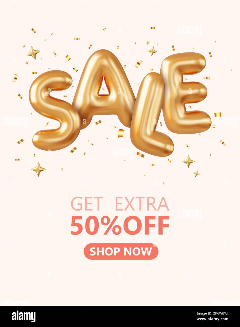 Pink gold foil balloons Stock Vector Images - Alamy