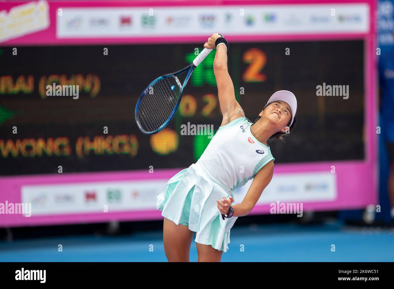 HUA HIN, THAILAND - OCTOBER 16: Hong Yi Cody Wong of Hong Kong during ...