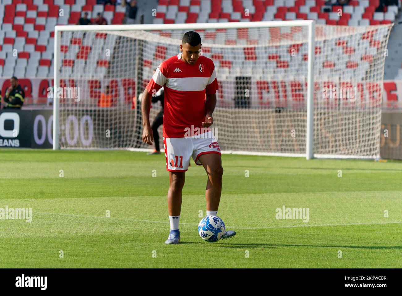 Bari, Italy. 15th Oct, 2022. Waild Cheddira (SSC Bari) during SSC Bari ...