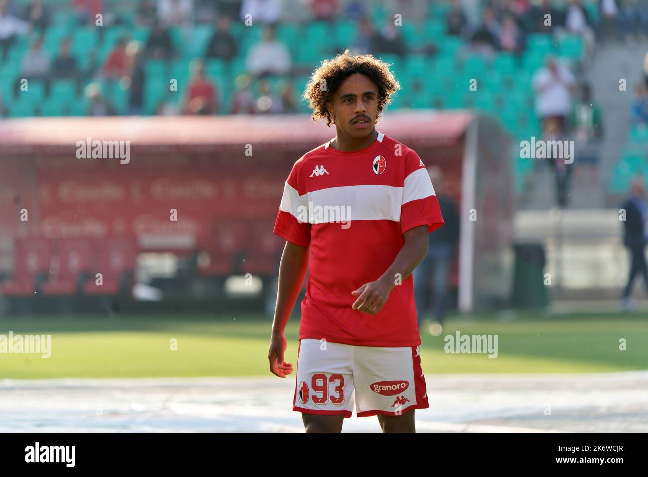 Bari, Italy. 15th Oct, 2022. Mehdi Dorval (SSC Bari) during SSC Bari vs Ascoli Calcio, Italian ...