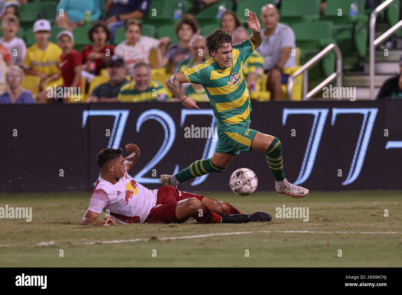 St. Petersburg, FL: during a USL soccer game, Saturday, October 15 ...