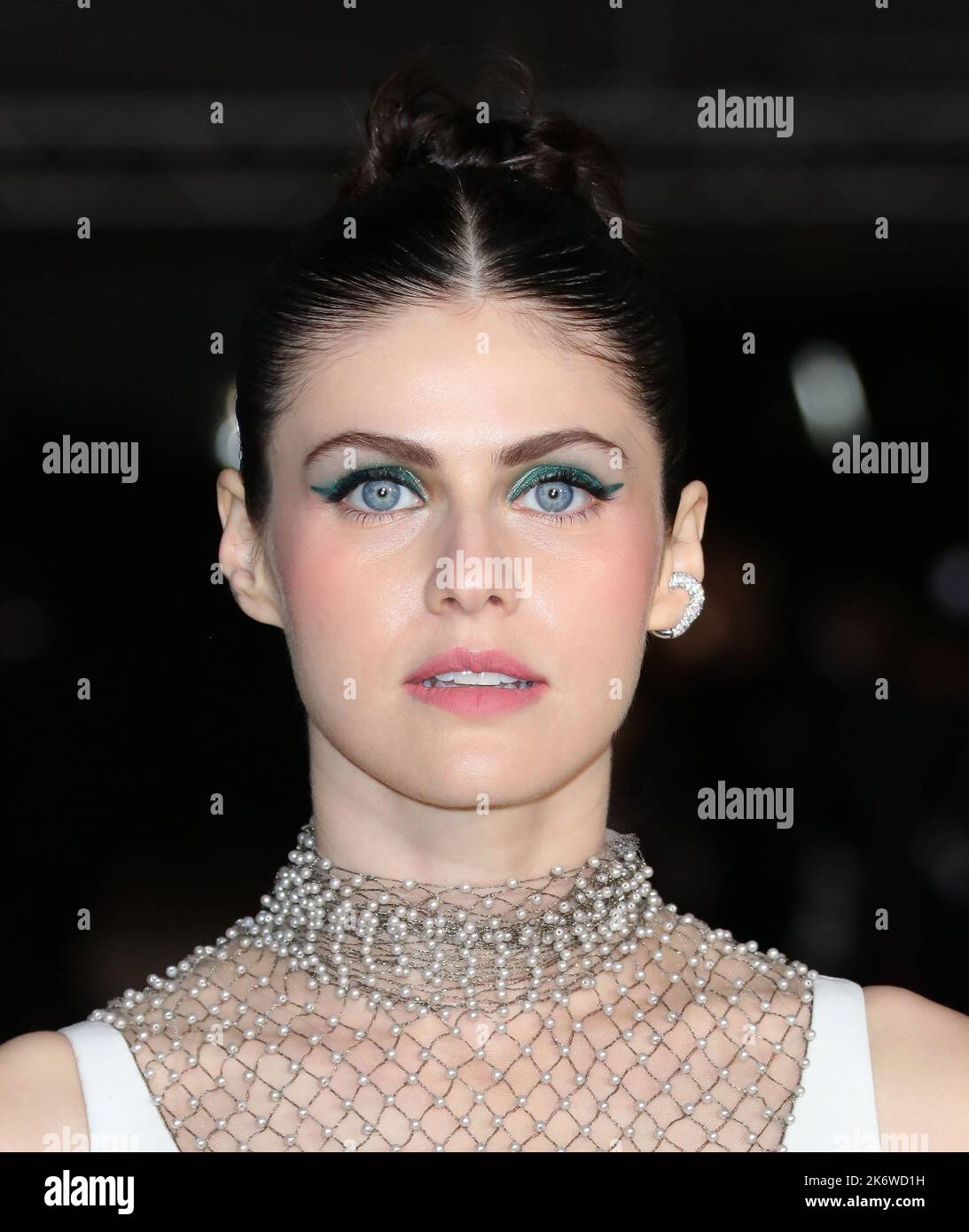 Alexandra Daddario arrives at The Second Annual Academy Museum Gala ...