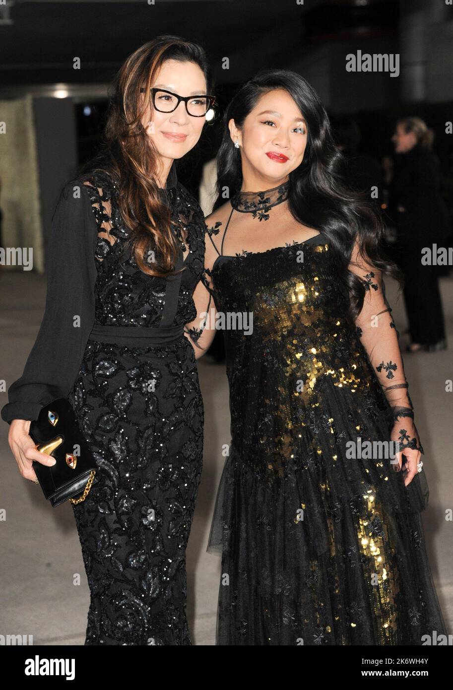 Los Angeles, CA. 15th Oct, 2022. Stephanie Hsu, Michelle Yeoh at ...