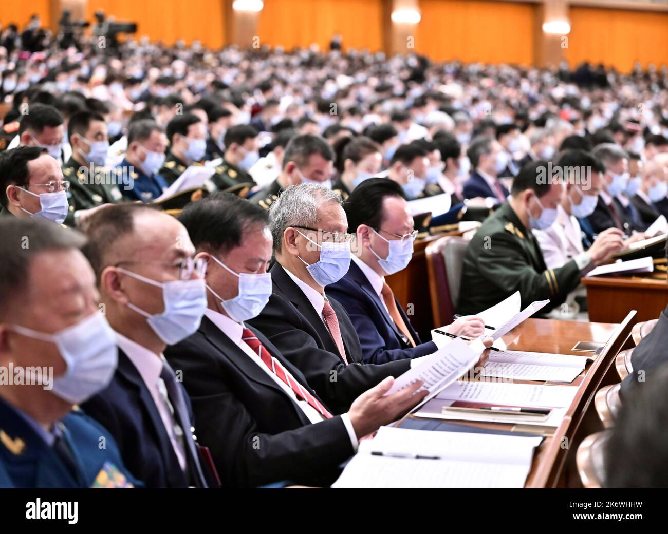 Beijing, China. 16th Oct, 2022. The 20th National Congress of the ...