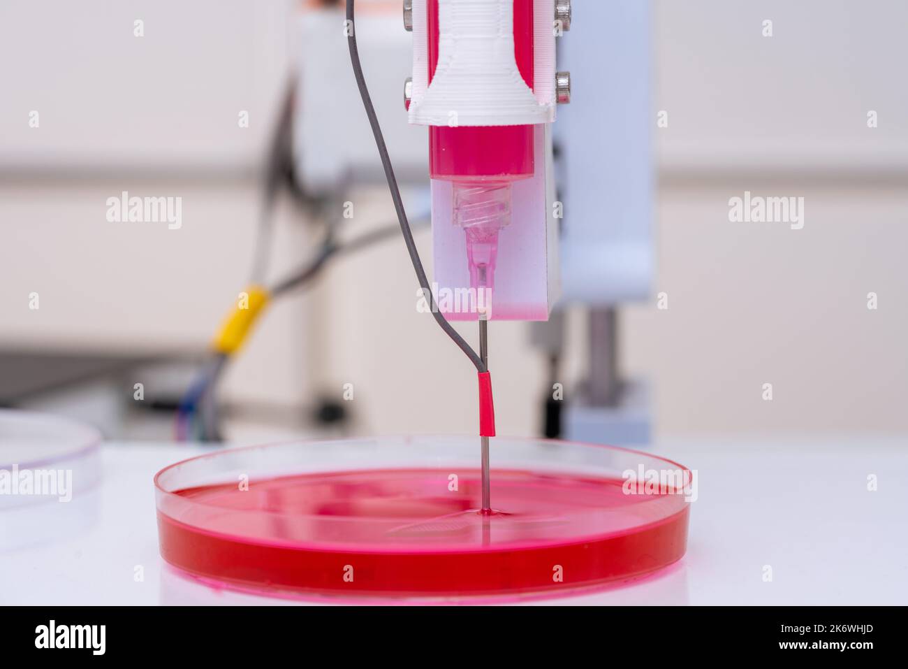 Equipment for genetic research. Medicine PCR robotics. DNA diagnostics ...