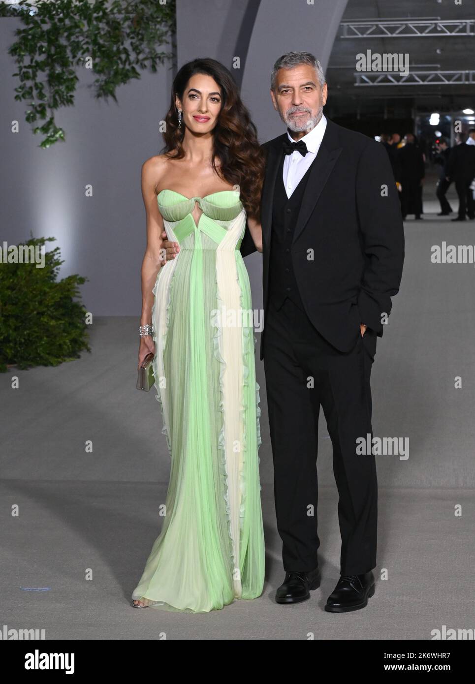 Los Angeles, USA. 15th Oct, 2022. Amal Clooney & George Clooney at the ...