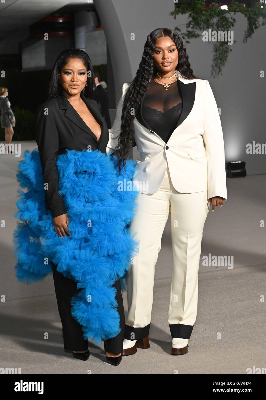 Los Angeles, USA. 15th Oct, 2022. Keke Palmer & Precious Lee at the ...