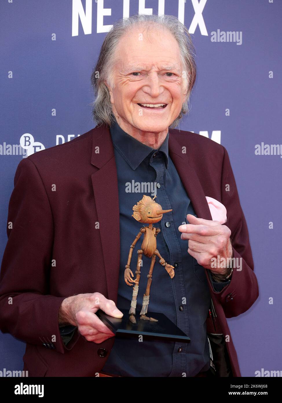 Oct 15, 2022 - London, England, UK - David Bradley attending 66th BFI ...