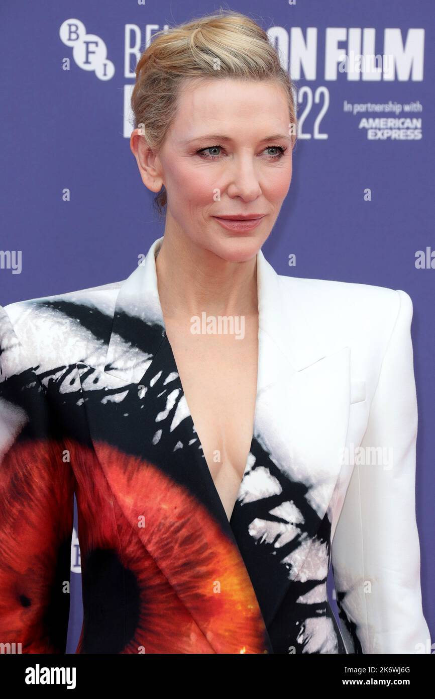 Oct 15, 2022 - London, England, UK - Cate Blanchett attending 66th BFI ...