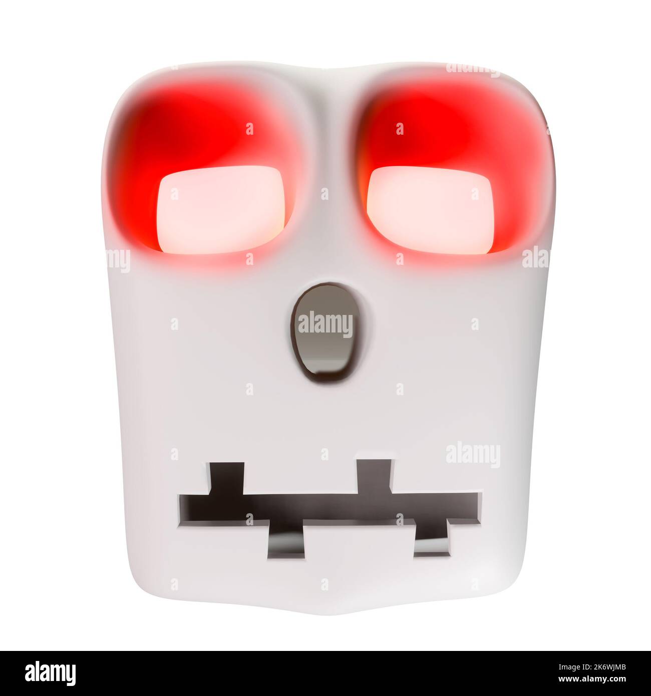 Halloween Ghost. Cute ghost character. Realistic 3d design element In ...