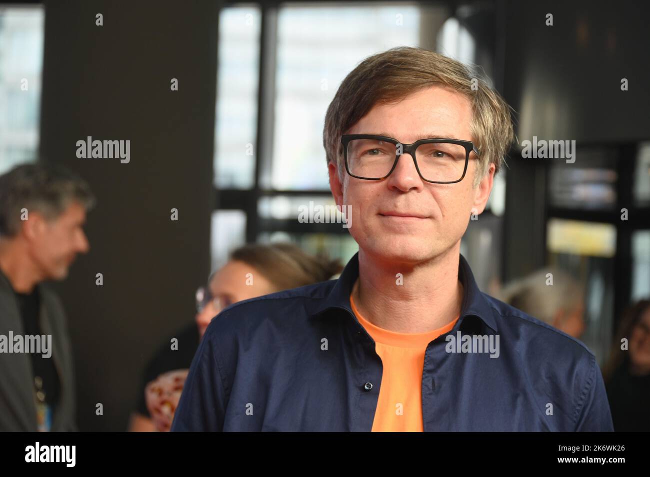 Cologne, Germany. 15th Oct, 2022. Presenter Ralph Caspers comes to the ...