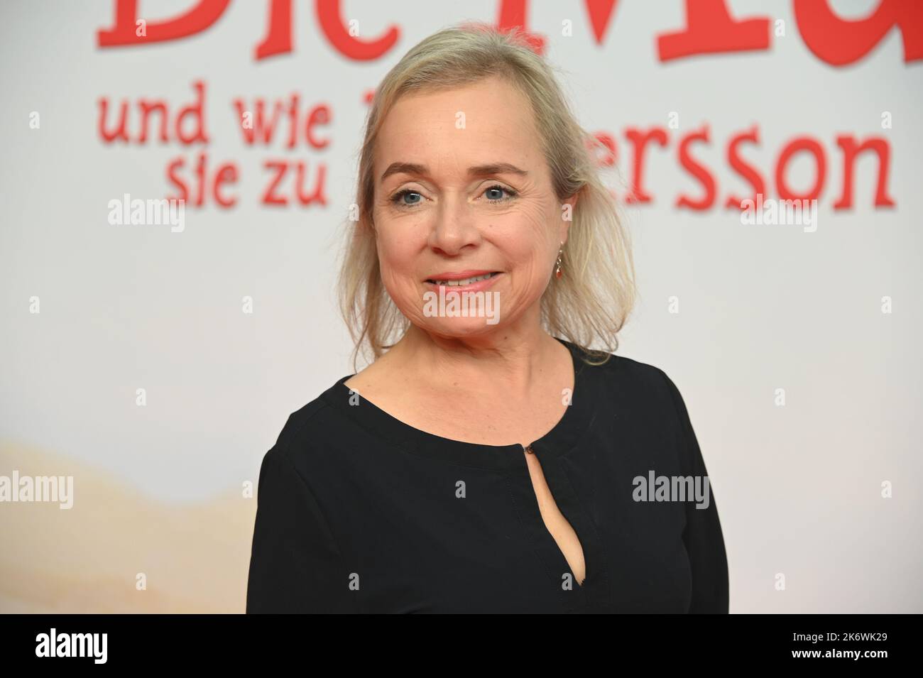 Cologne, Germany. 15th Oct, 2022. Actress Chris Tine Urspruch comes to ...