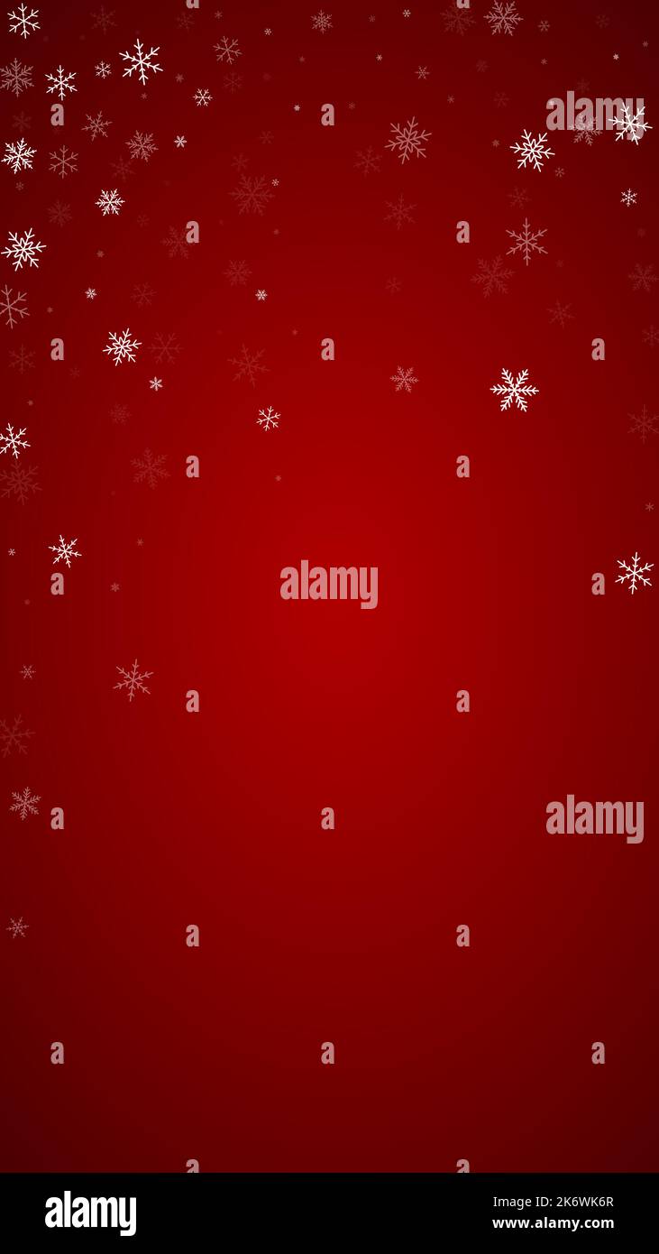 Snowfall overlay christmas background. Subtle flying snow flakes and ...