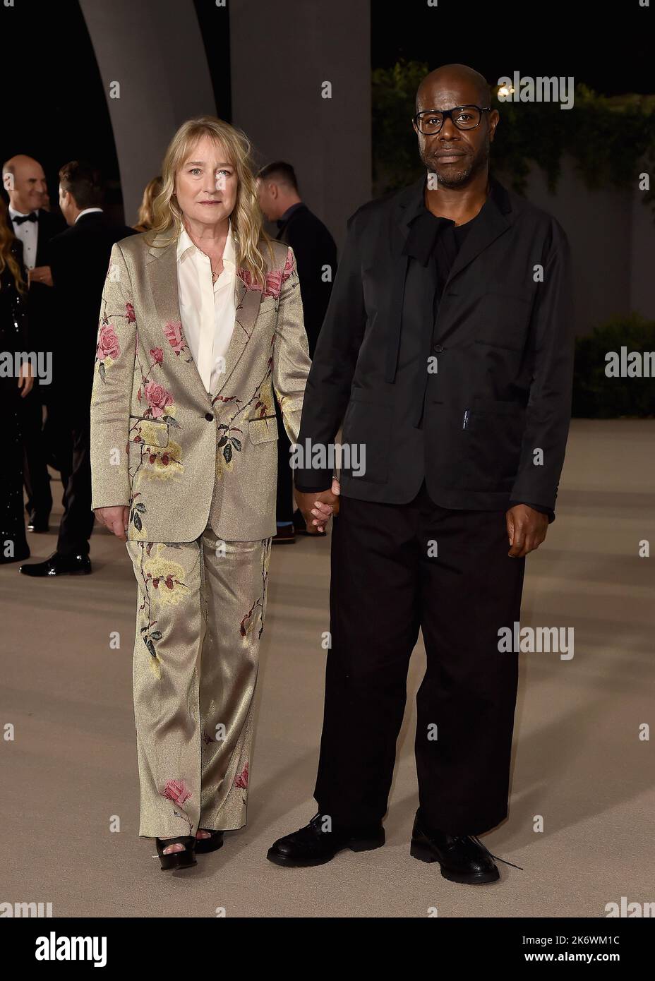 Bianca Stigter and Steve McQueen walking the red carpet at the Second ...