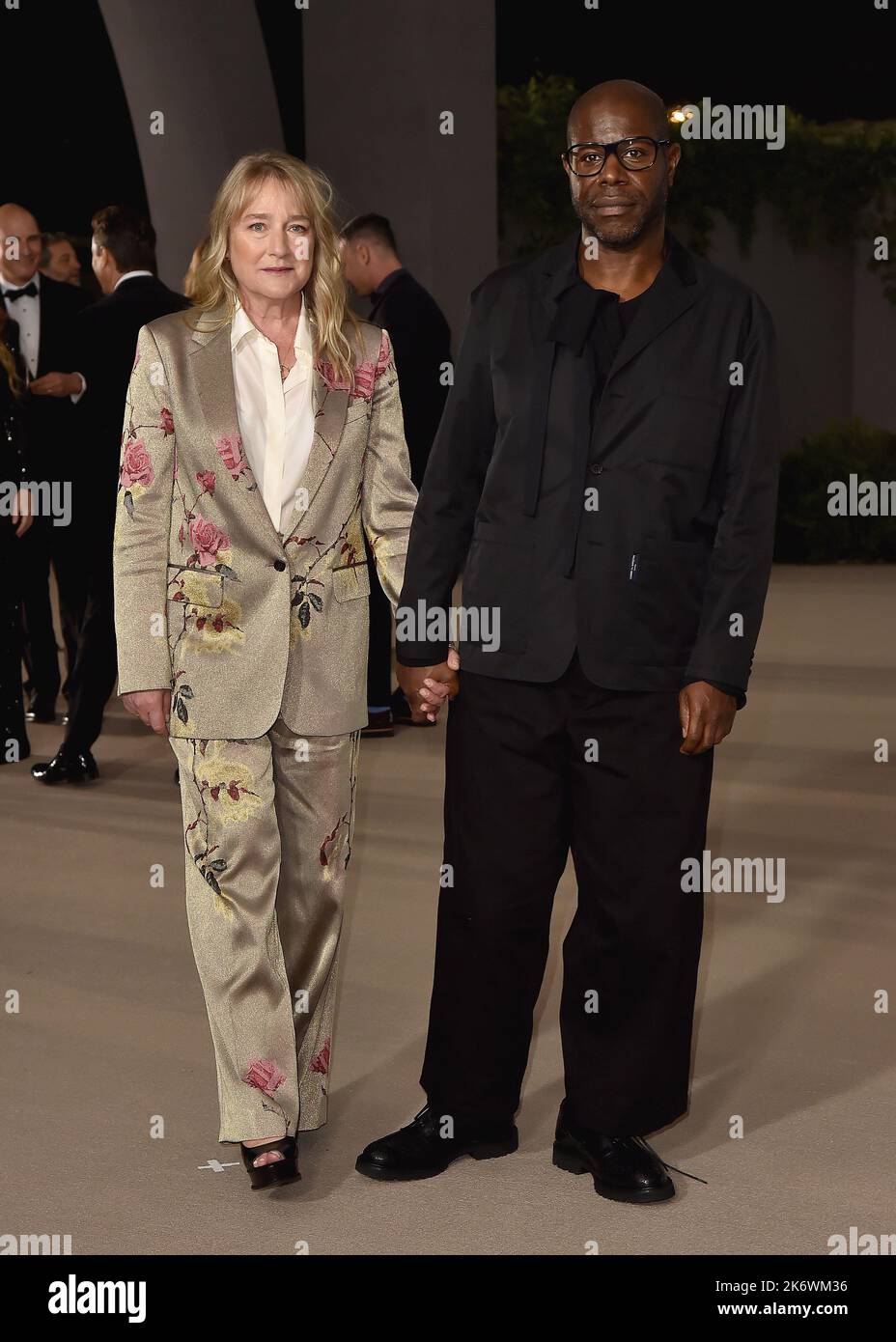 Los Angeles, USA. 15th Oct, 2022. Bianca Stigter and Steve McQueen ...