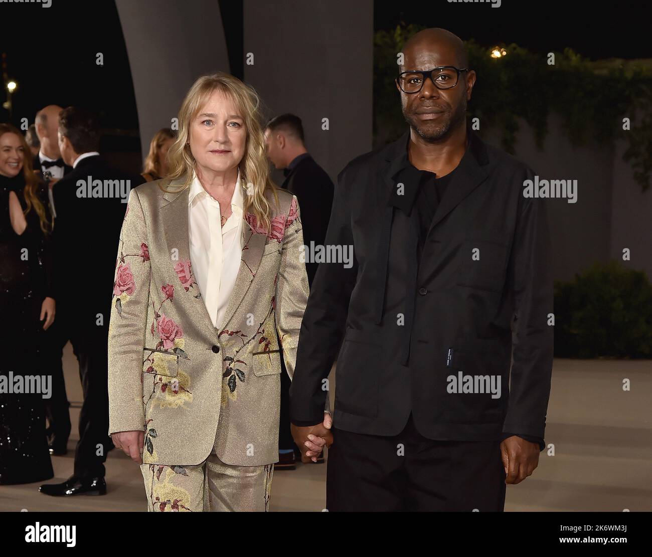 Los Angeles, USA. 15th Oct, 2022. Bianca Stigter and Steve McQueen ...