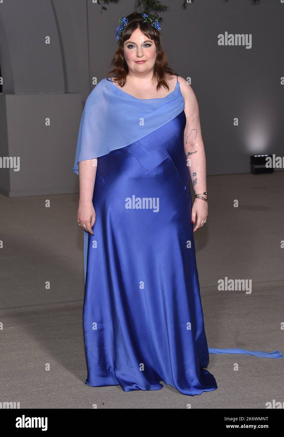 Lena Dunham arriving at The Second Annual Academy Museum Gala held at ...