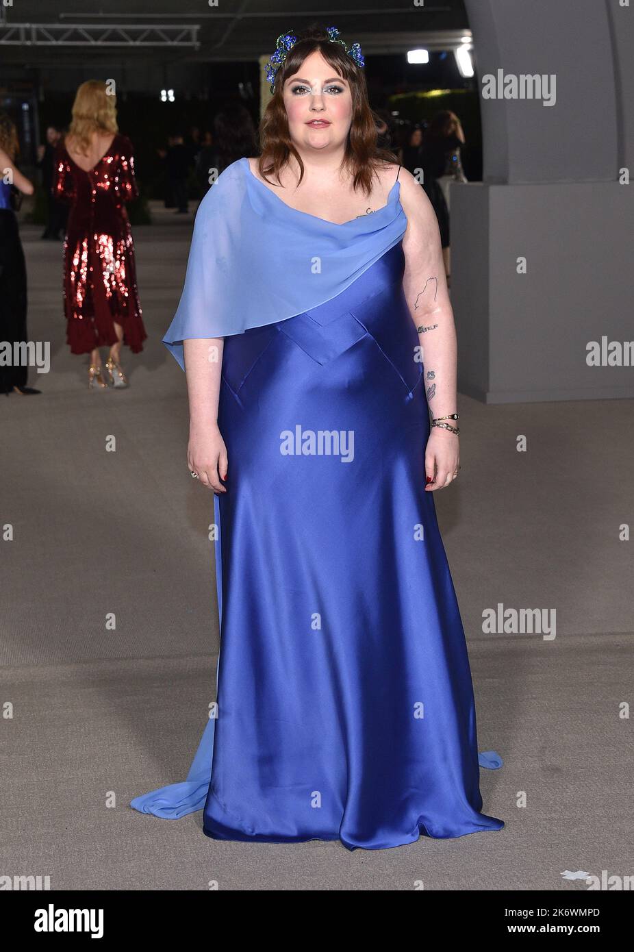 Lena Dunham arriving at The Second Annual Academy Museum Gala held at ...
