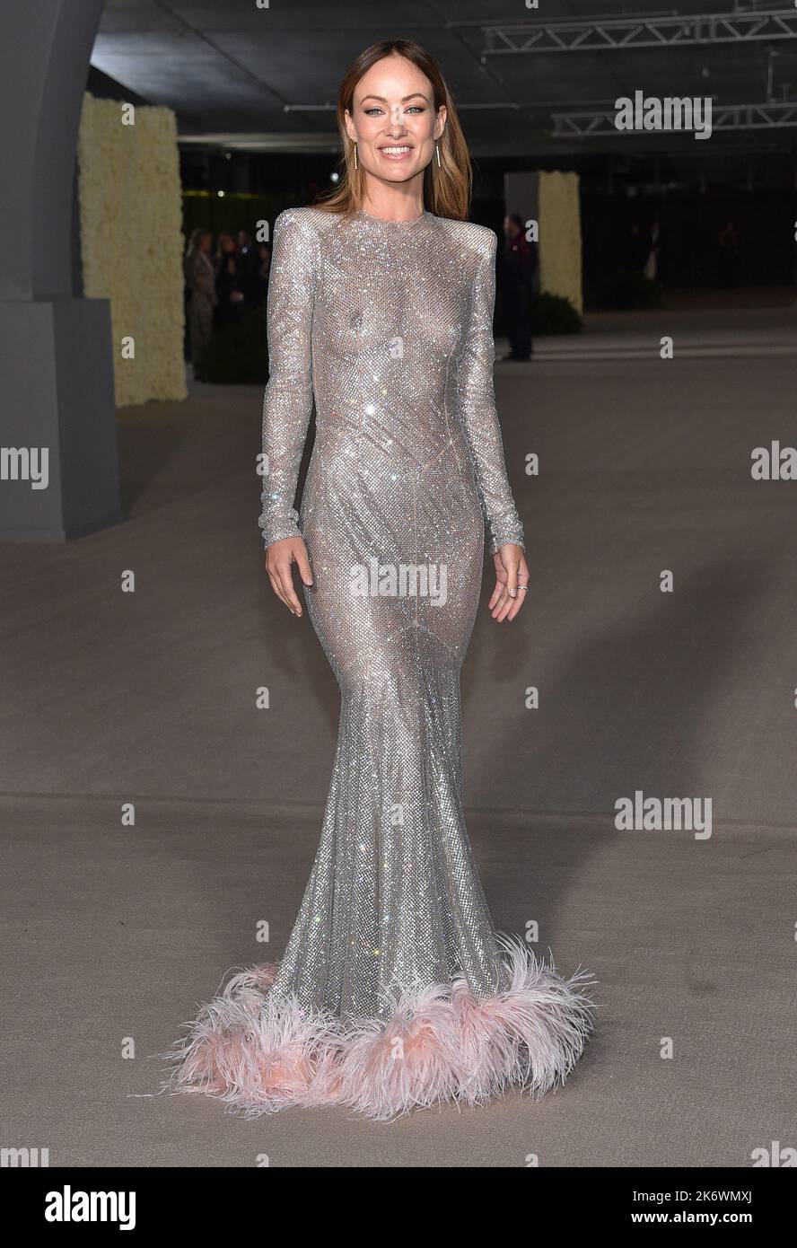 Olivia Wilde arriving at The Second Annual Academy Museum Gala held at ...