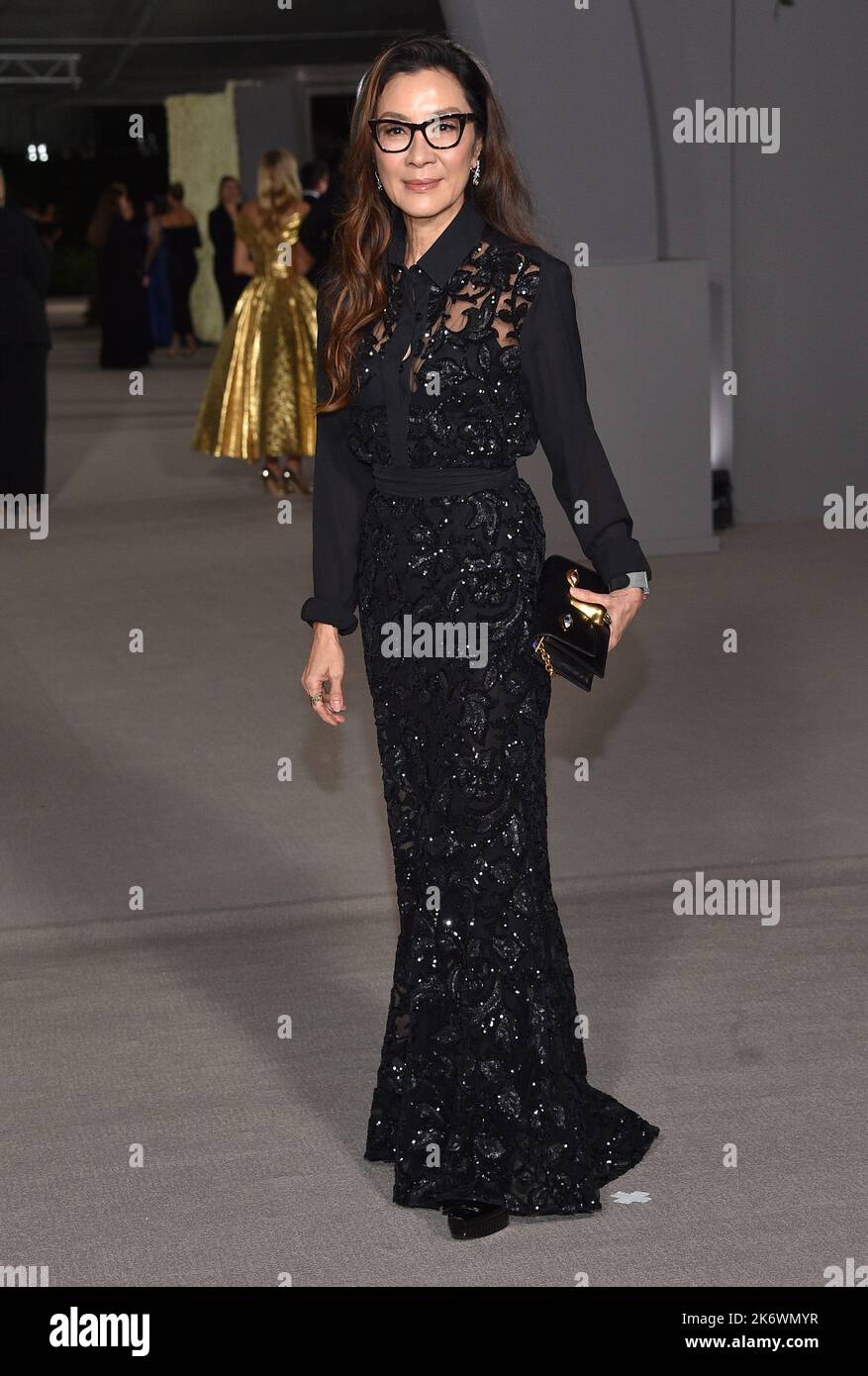 Michelle Yeoh arriving at The Second Annual Academy Museum Gala held at ...