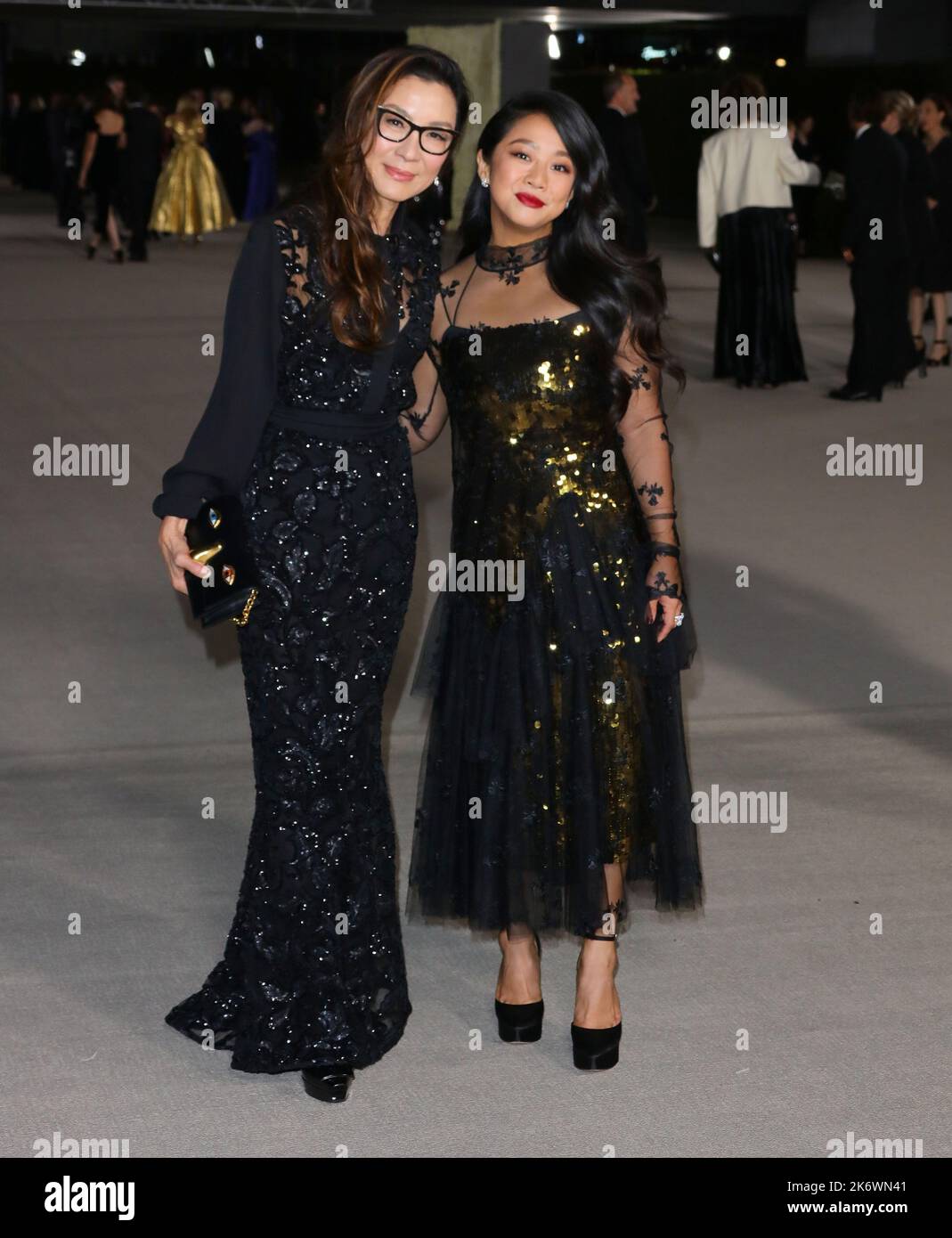 Stephanie Hsu, Michelle Yeoh arrives at The Second Annual Academy ...