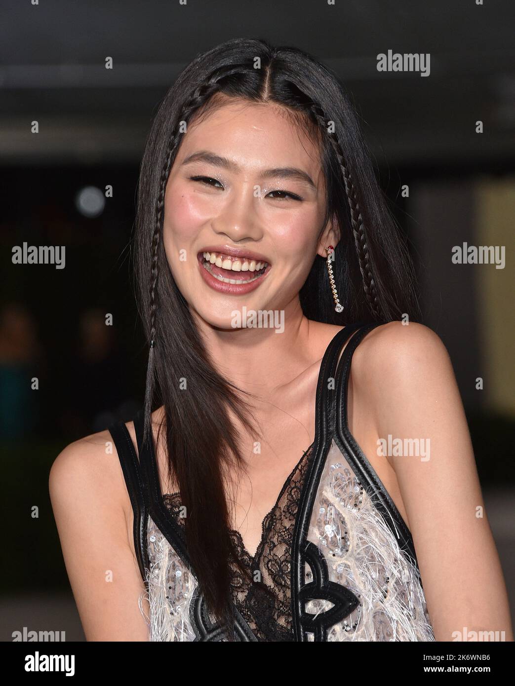 Ho Yeon Jung arriving at The Second Annual Academy Museum Gala held at the Academy Museum of ...