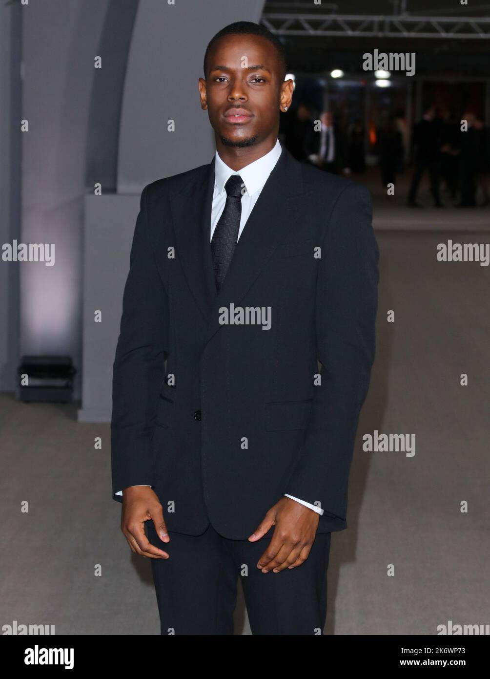 Michael Ward arrives at The Second Annual Academy Museum Gala held at ...